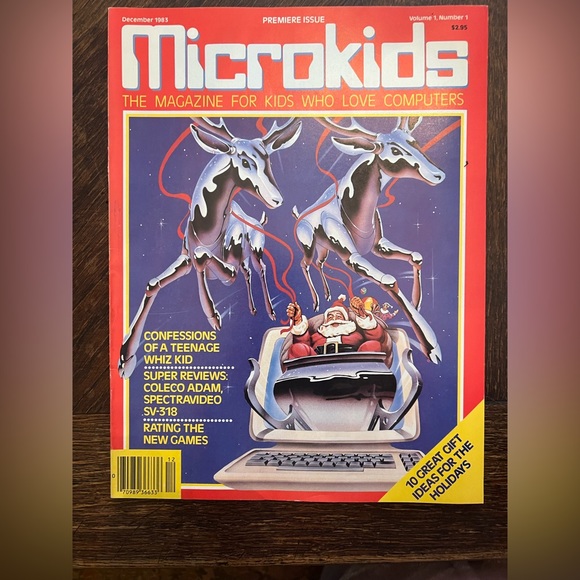 Other | Vintage Microkids Computer Games Magazine Premiere Issue 1 ...